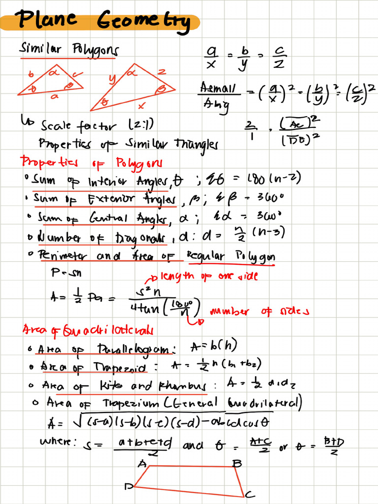 Plane and Solid Geometry_202412081411_10177 | PDF