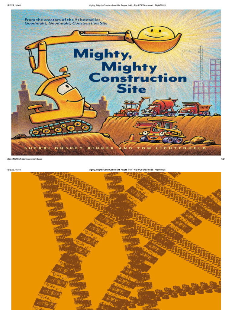 Mighty, Mighty Construction Site | PDF