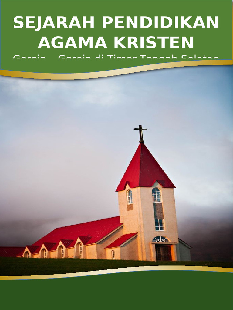 Sejarah Gereja GMIT di Timor Tengah Selatan | PDF