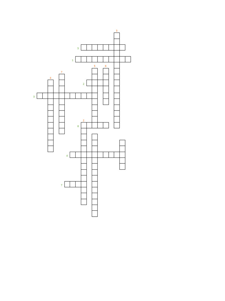 Crossword Unit 2.2 | PDF