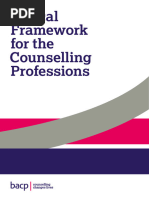 BACP Code of Ethics | PDF | Integrity | Confidentiality