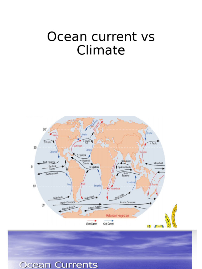 Ocean Current Vs Climate | PDF