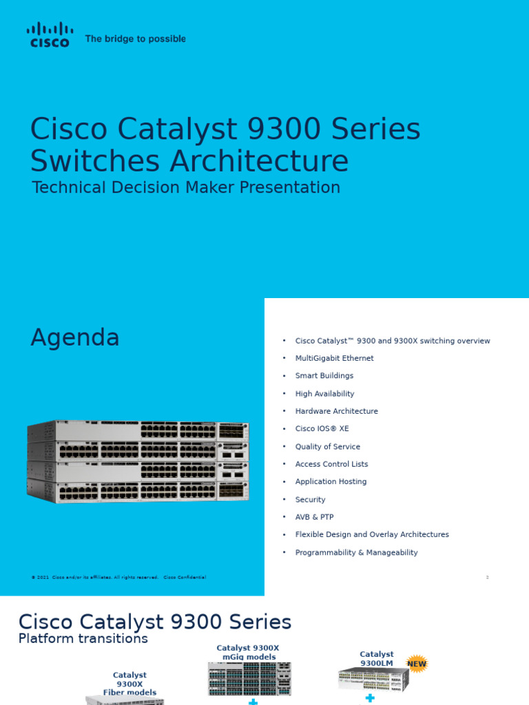 Catalyst 9300 Series TDM | PDF | Network Switch | Computer Engineering
