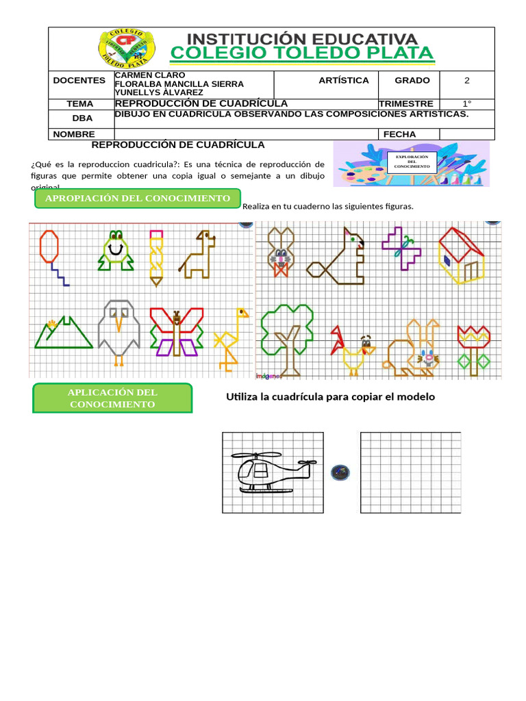 Guia 3 Cuadricula | PDF