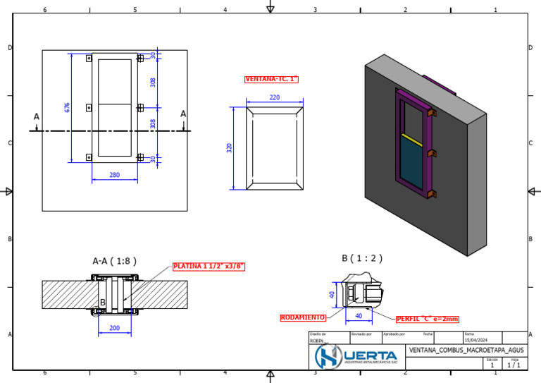 Ventana Combus Macroetapa Agus | PDF
