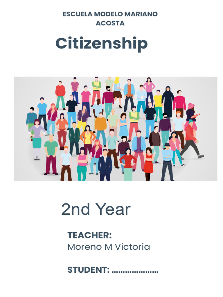 Citizenship - Booklet 2nd Year | PDF | Popular Culture | Identity ...