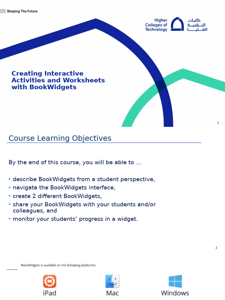 Creating Interactive Activities and Worksheets in BookWidgets v2 | PDF ...