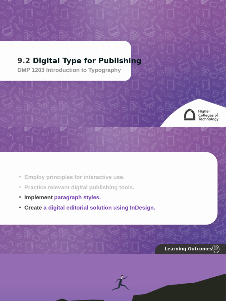 DMP1203 Week 9.2 - Digital Type For Publishing | PDF | Hyperlink | Page ...