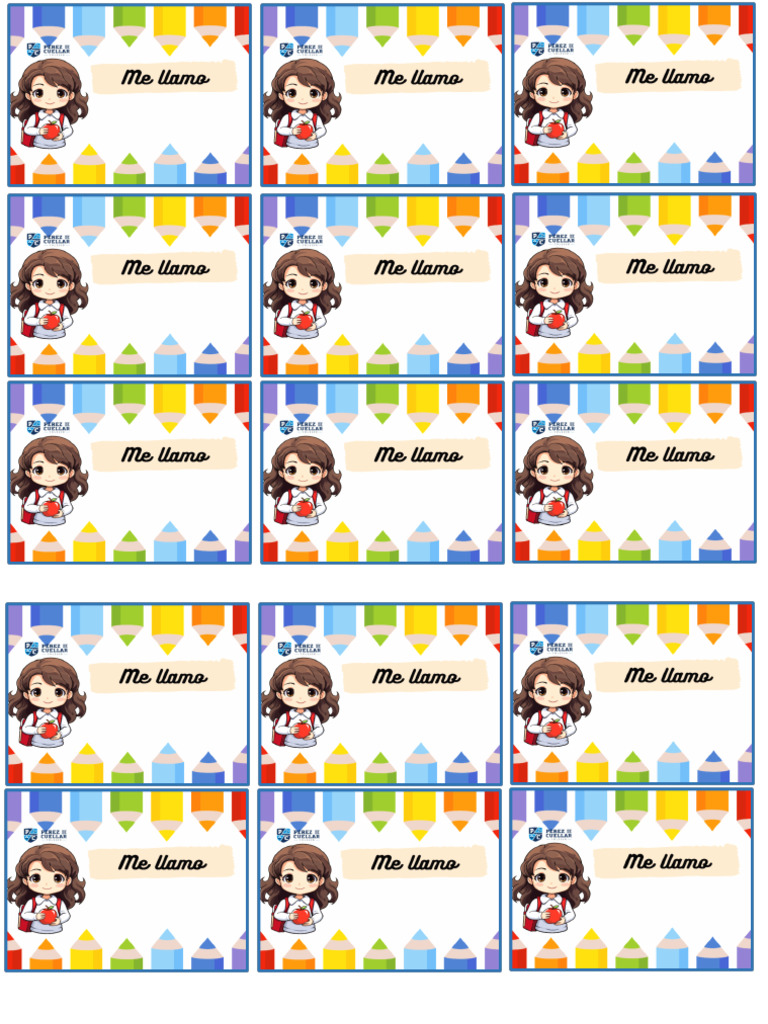 Solapines para nombres | PDF