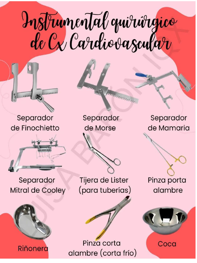 Instrumental de CX CARDIOVASCULAR | PDF