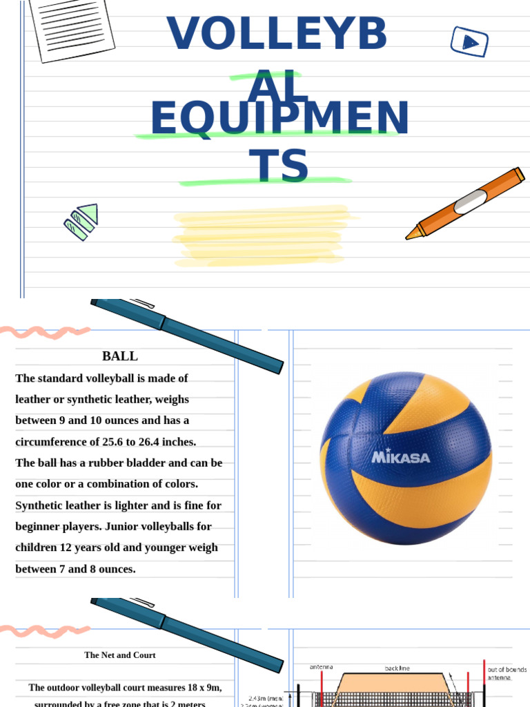 Basic Terminologies and Equipment | PDF | Volleyball | Team Sports