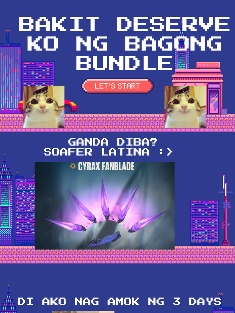 Purple and Blue Retro Pixel Game Quiz Time Presentation | PDF