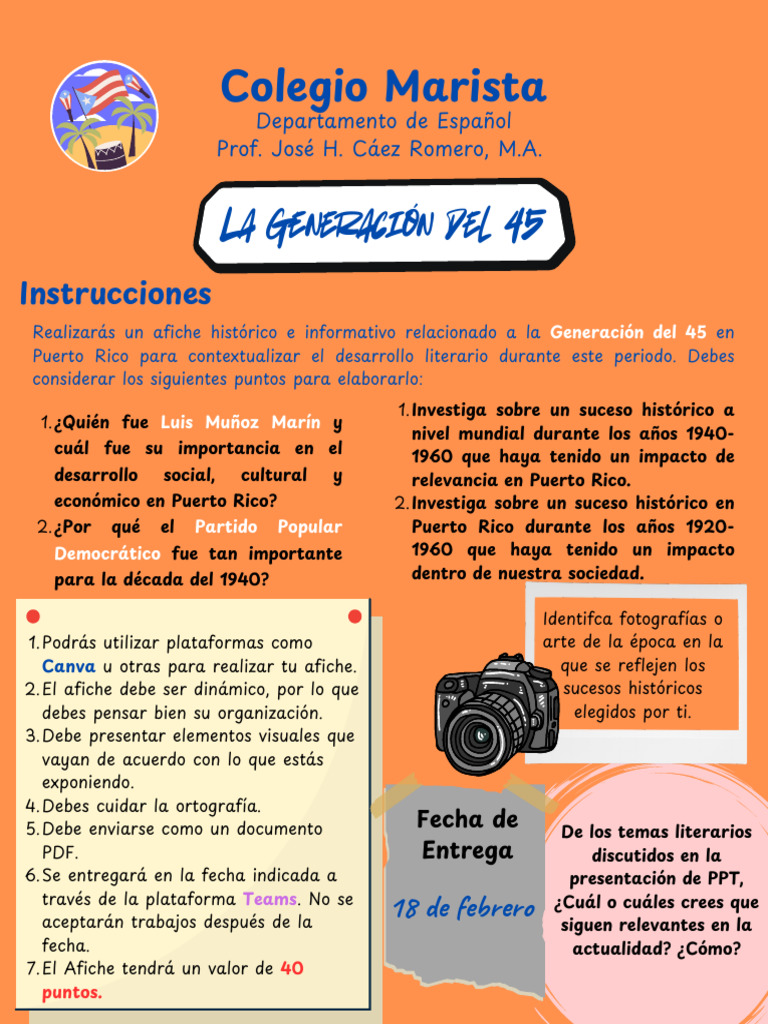 Afiche Generación 45 | PDF