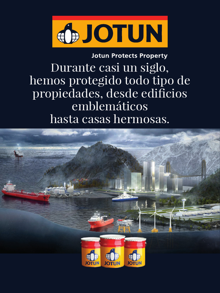 Jotun Dealer Brochure - ES | PDF | Epoxy | Revestimiento