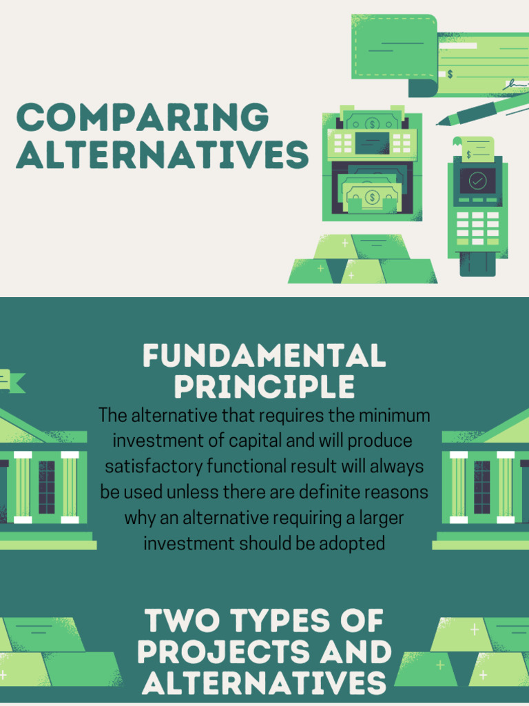 Investment Alternatives Comparison Guide | PDF | Depreciation | Investing