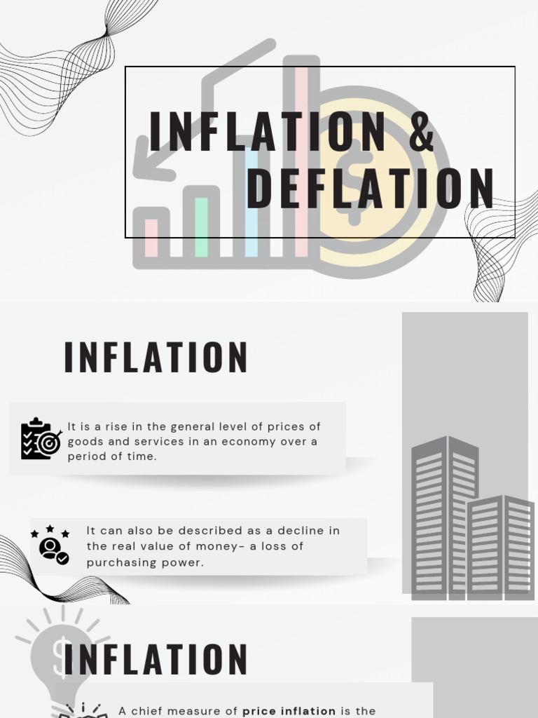 Understanding Inflation and Deflation | PDF | Inflation | Deflation