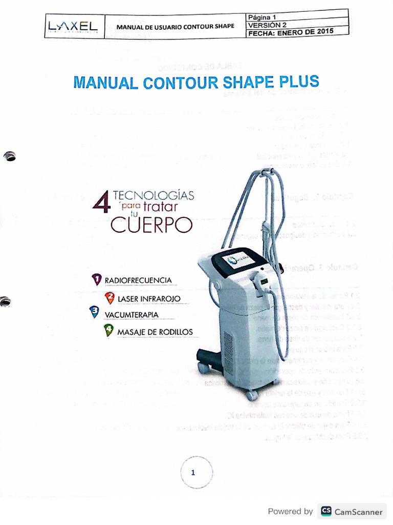 Manual Contour Shape Plus | PDF