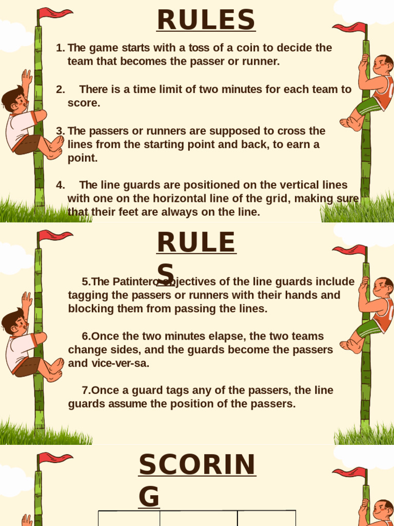 RULES & SCORING | PDF