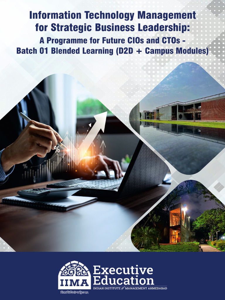 IIMA IITMSBL CIO CTO Brochure | PDF | Strategic Management | Chief ...