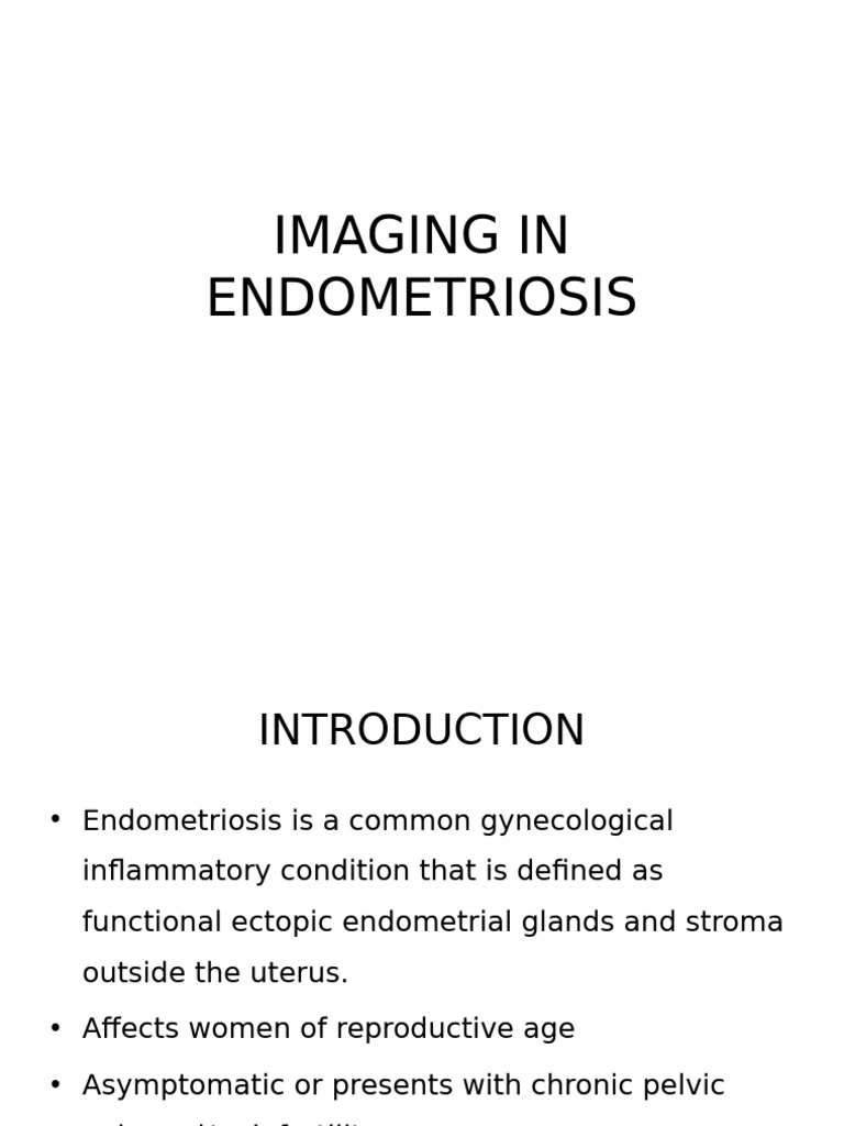 Endometriosis | PDF | Sexual Anatomy | Diseases And Disorders