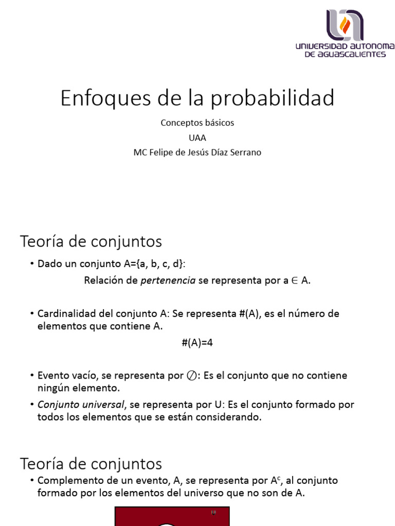 B1-Enfoques de La Probabilidad | PDF | Probabilidad | Matemáticas