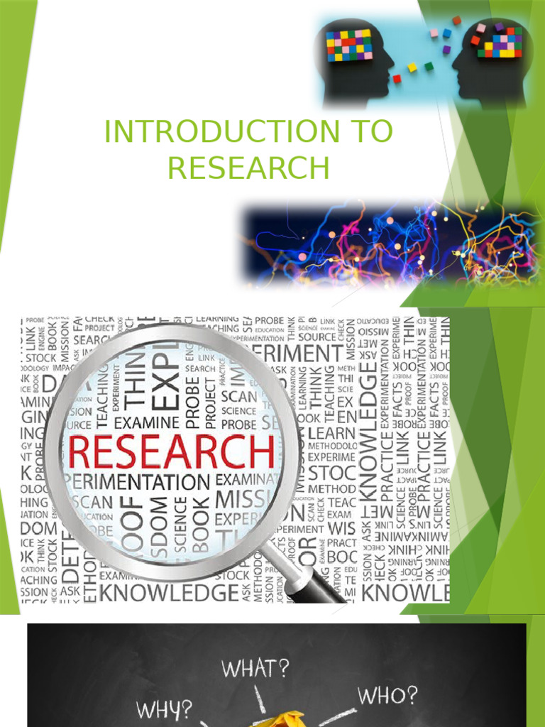 Introduction To Research | PDF | Quantitative Research | Qualitative ...