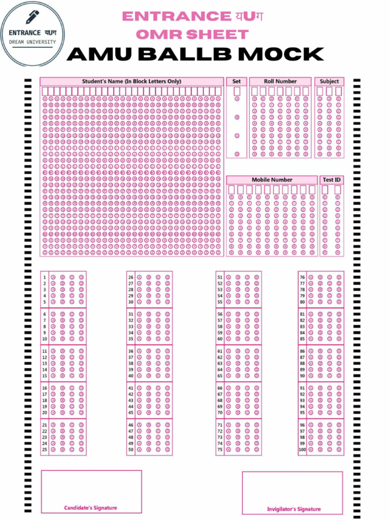 AMU BALLB MOCK 1st | PDF