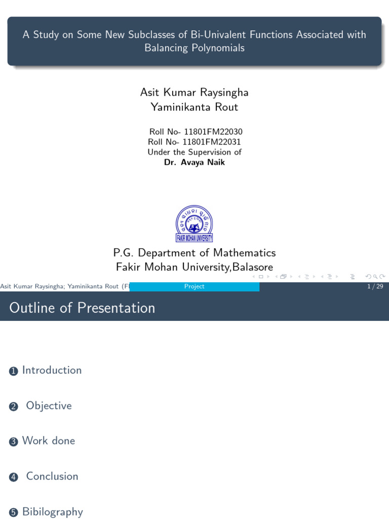 Asit and Yamini Project PPT (3) | PDF | Function (Mathematics) | Complex Analysis