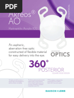 Alcon SN60WF IOL Product Overview | PDF | Glaucoma | Visual Acuity