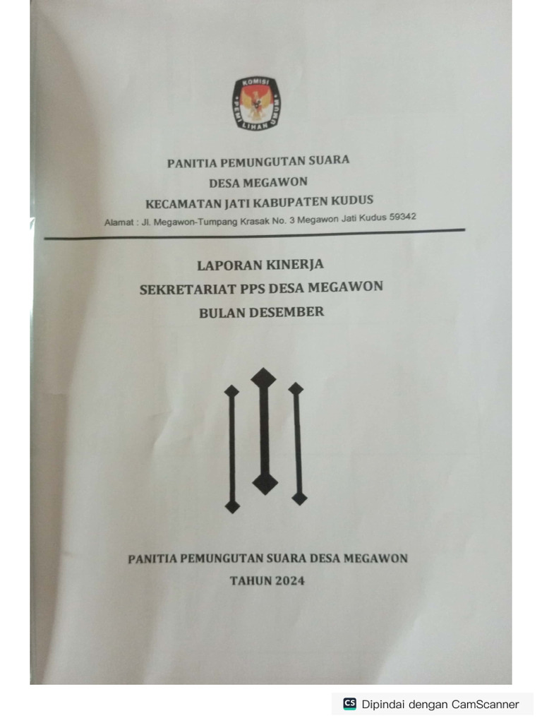 LAPKIN Sekretariat PPS Desember | PDF