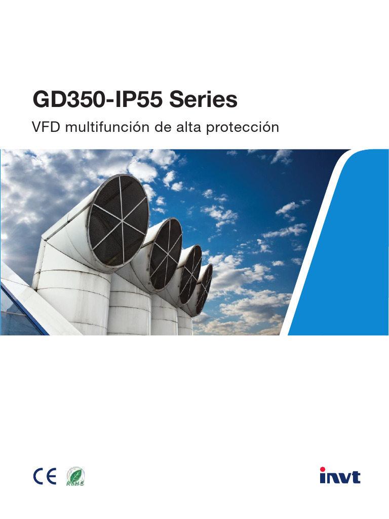 GD350-IP55 Folders (Spanish) V1.0 | PDF | Cambiar | Bienes manufacturados