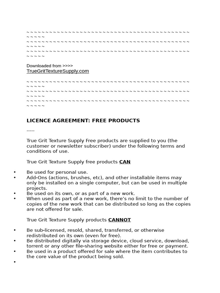 Read Me-Licence Agreement | PDF