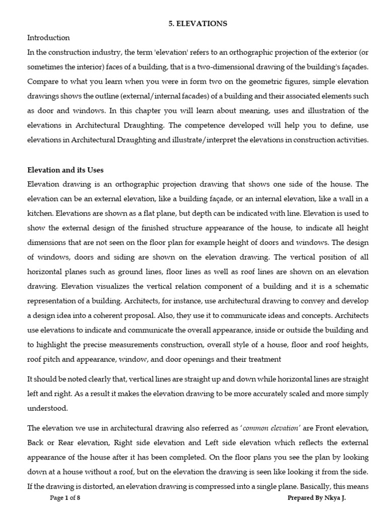 Elevation-2 | PDF | Technical Drawing | Door