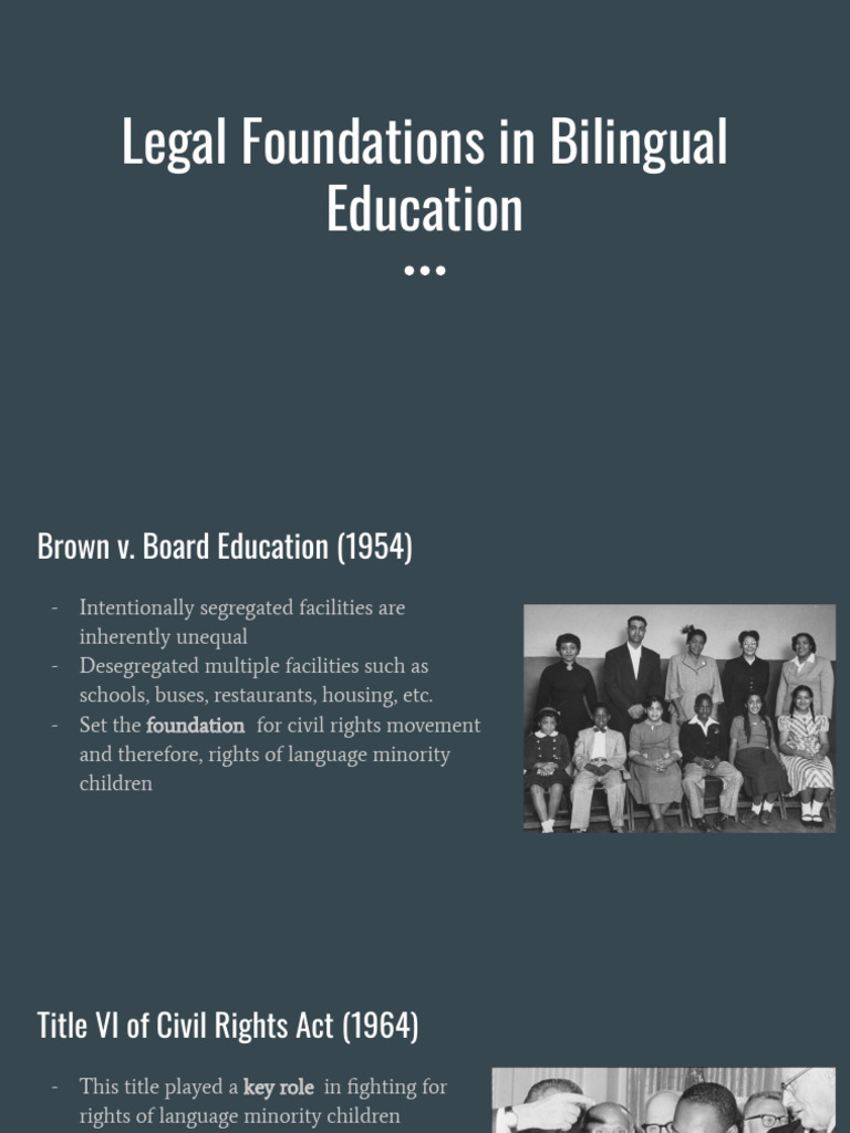 Legal Foundations | PDF | Civil Rights Act Of 1964 | Learning