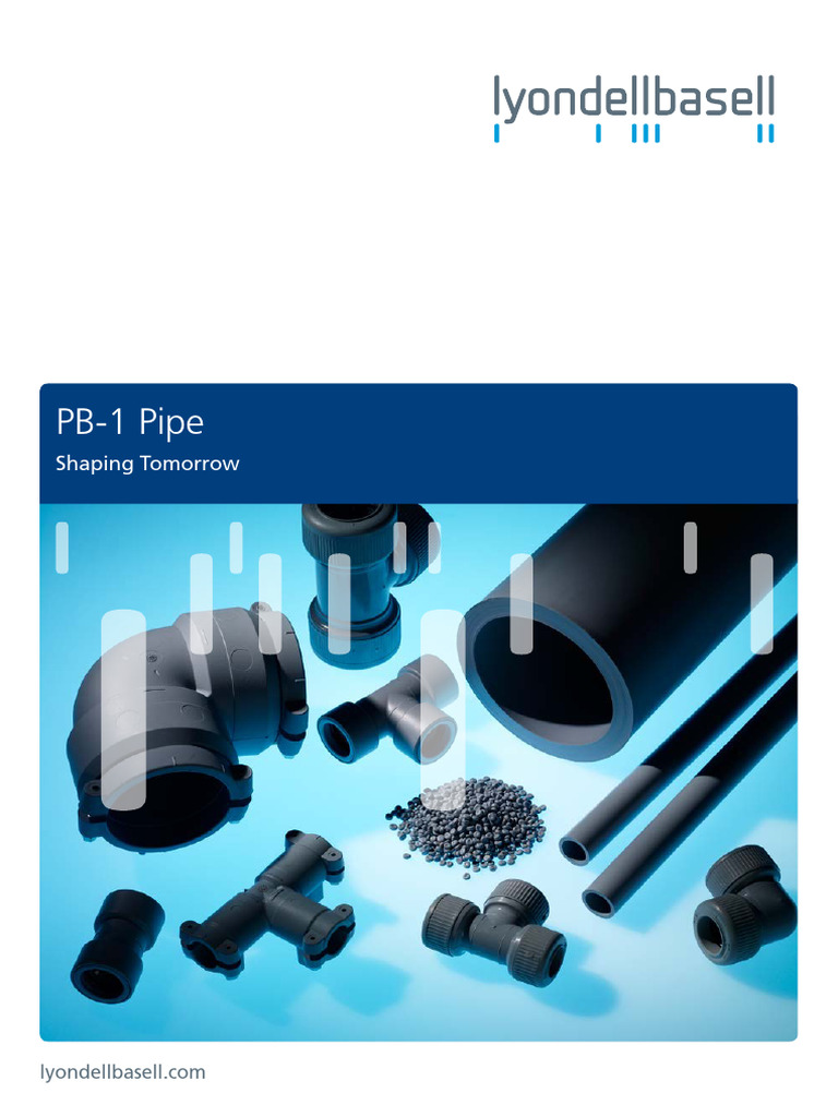 PB 1 Pipe Brochure | PDF | Polyolefin | Pipe (Fluid Conveyance)