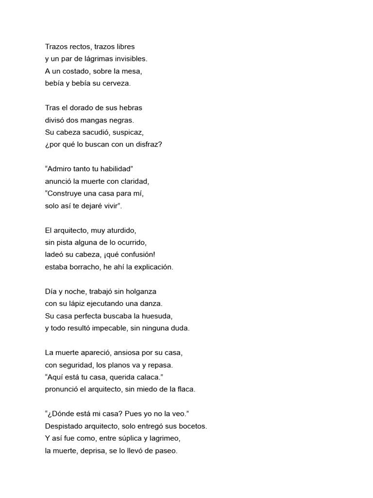 La Calaca Quiere Una Casa - . | PDF