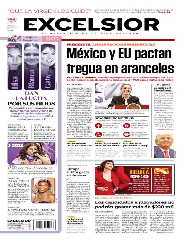 Excélsior | PDF | Donald Trump | Gobierno americano