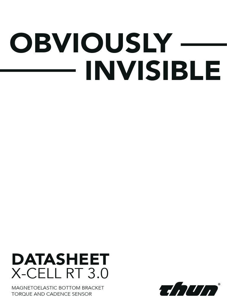 THUN XCell 3.0 Data-Sheet March 2022 | PDF | Electricity | Electronics