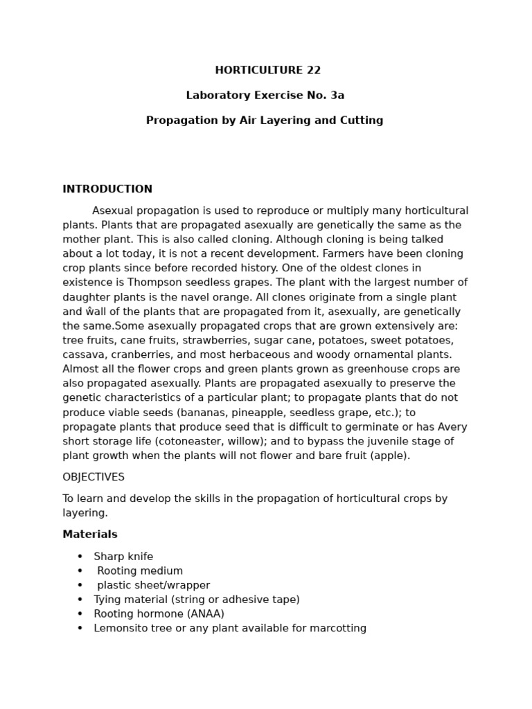 hort 22 3a DL | PDF | Plants | Agriculture