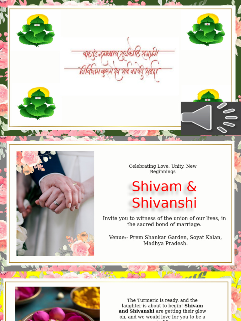 87327-Wedding Invitation PPT Presentation | PDF