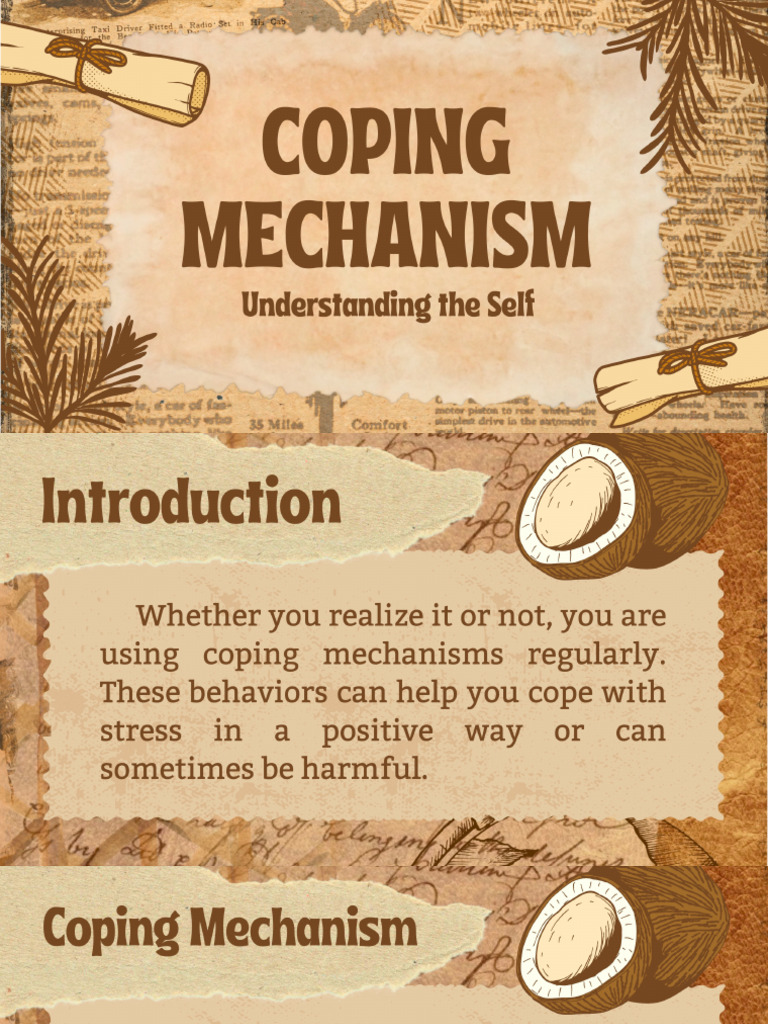 Coping Mechanism 1 | PDF
