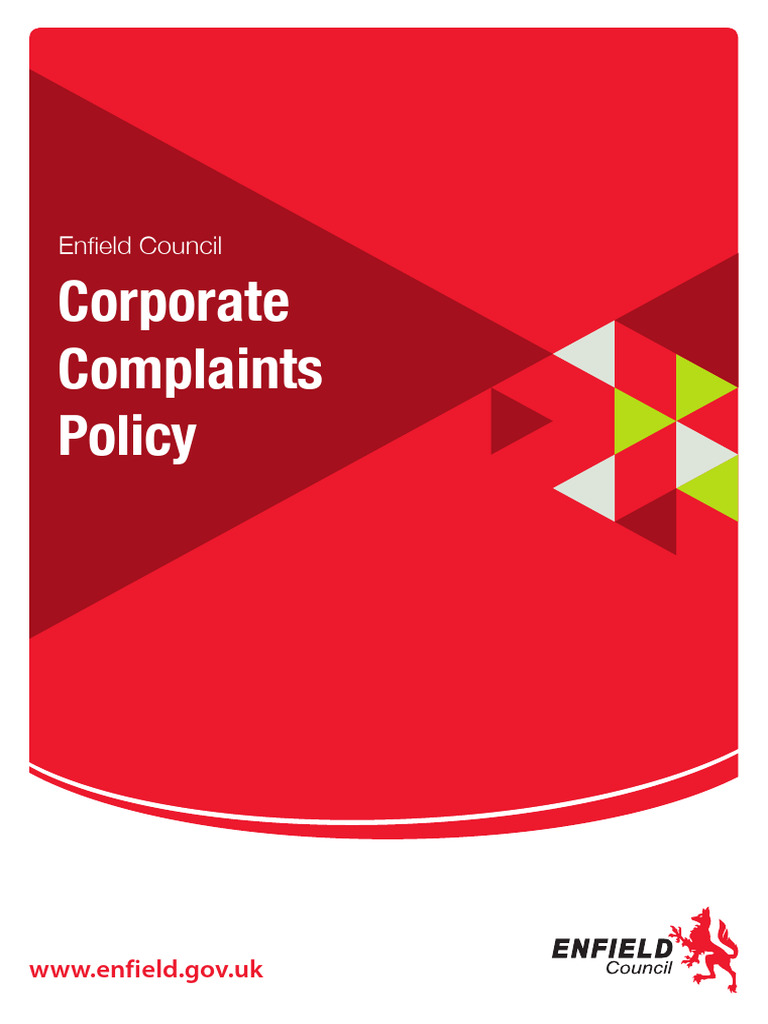 Corporate Complaints Policy Your Council | PDF | Information | Justice