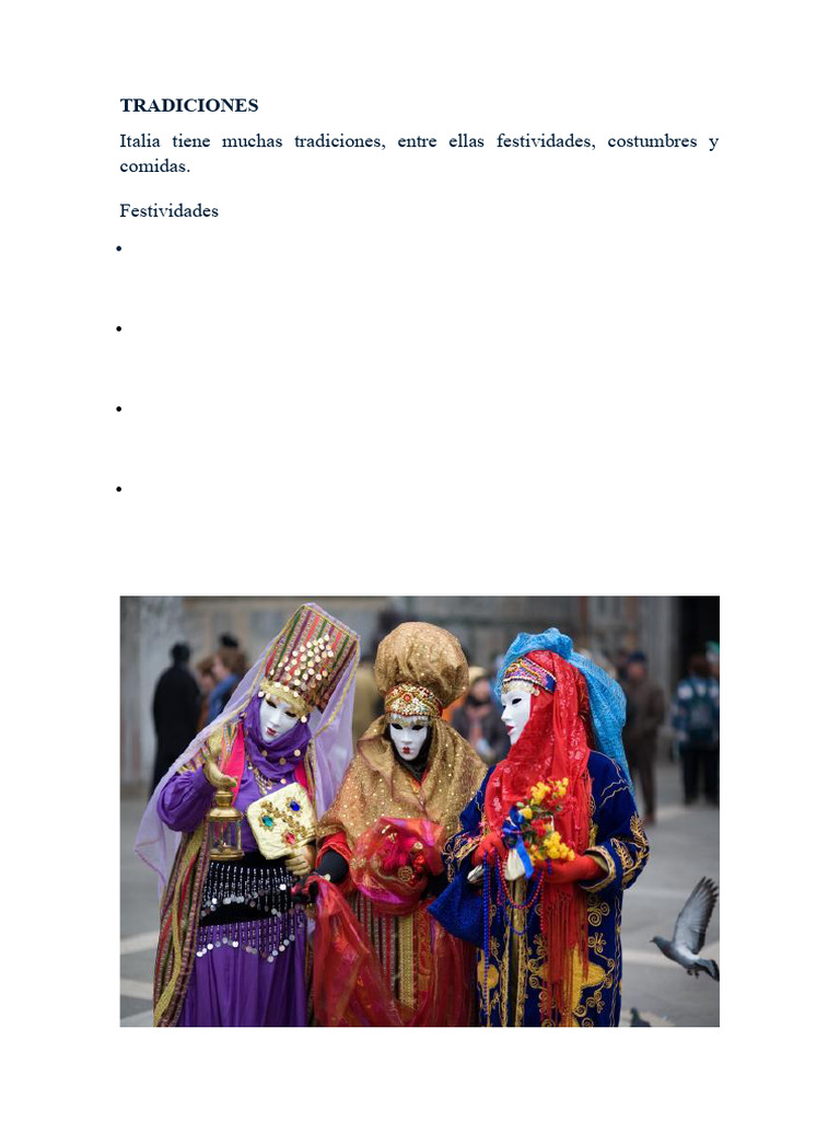 Tradiciones | PDF