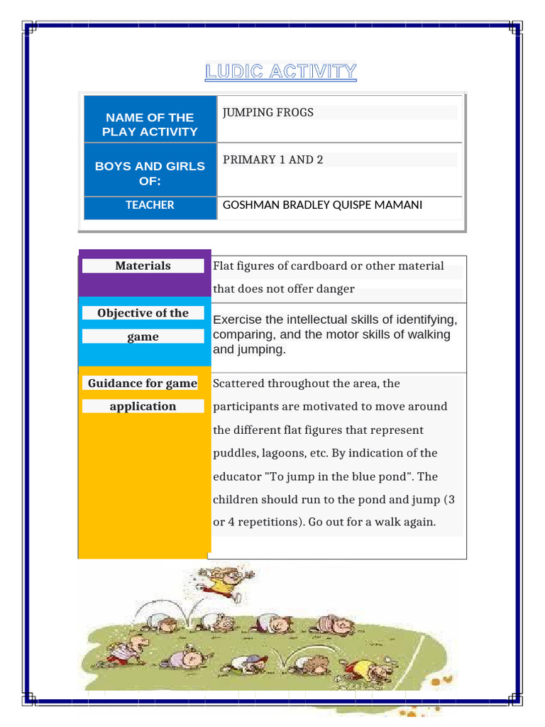 Ludic Activity | PDF