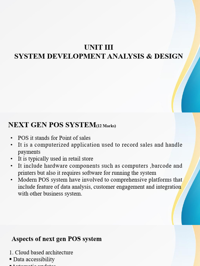 Unit Iii System Development Analysis and Design | PDF | Use Case | Conceptual Model
