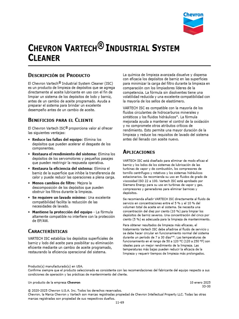 Vartech | PDF | Lubricante | Petróleo