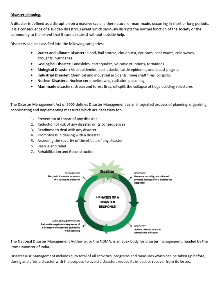 Disaster Planning in Museums | PDF | Natural Disasters | Emergency ...