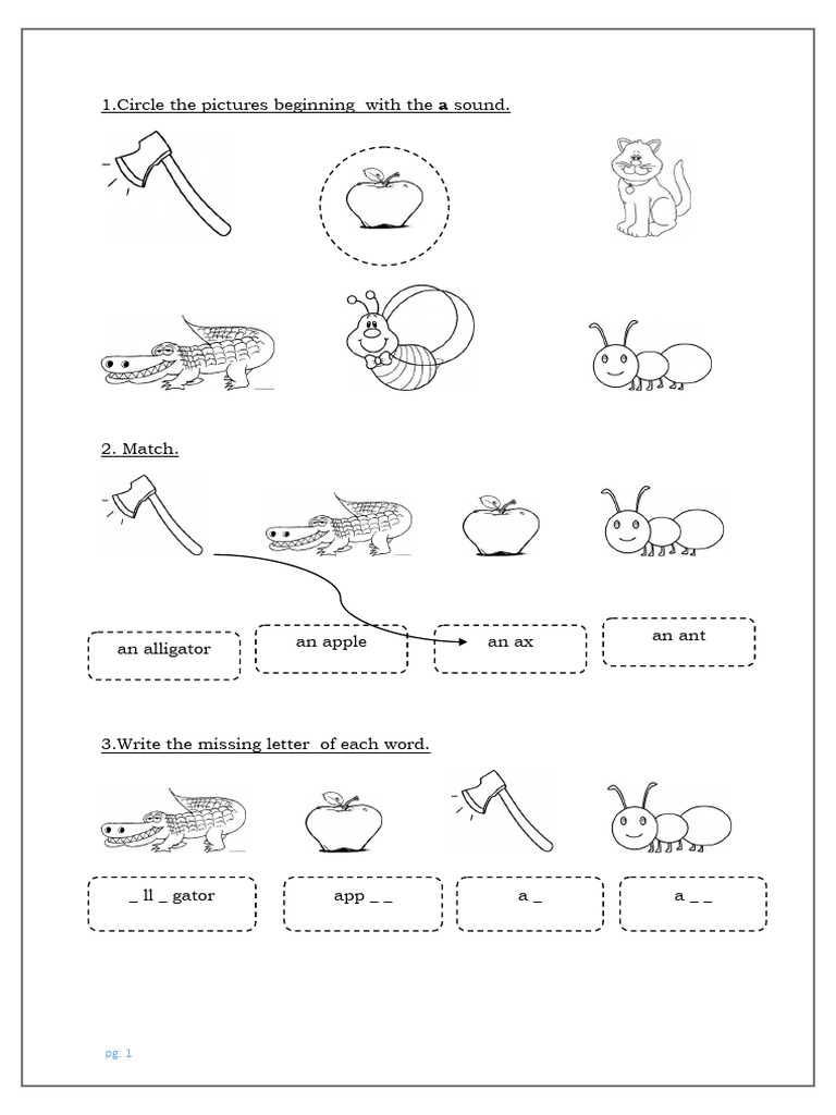 1-Letter A | PDF
