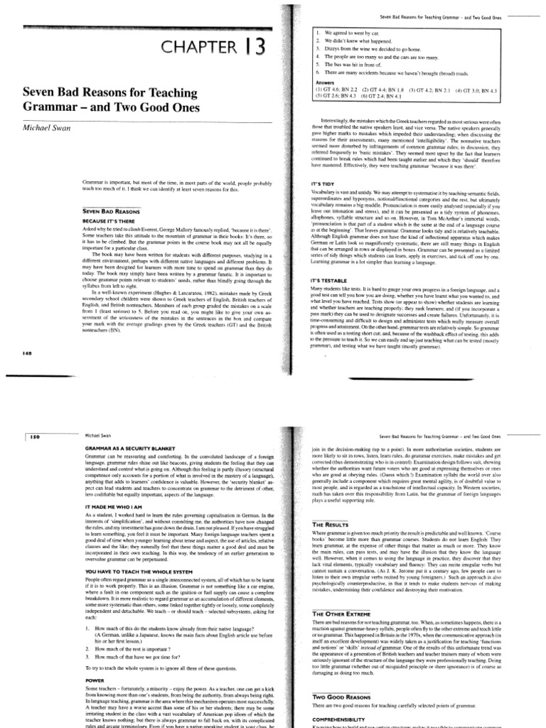 Teaching Grammar-R&R | PDF
