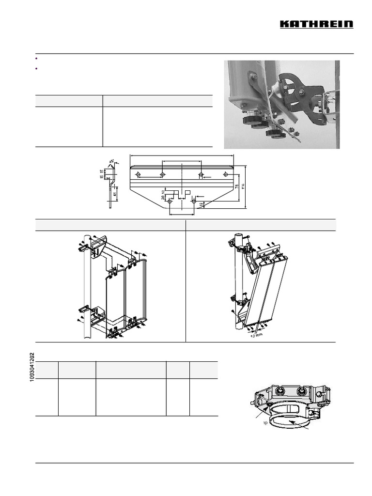Kit para Montaje de 2 Paneles | PDF